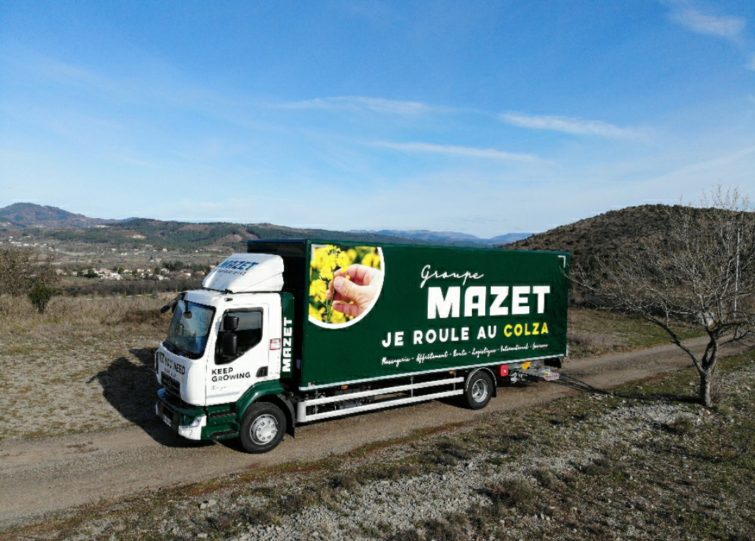 LE GROUPE MAZET INVESTIT DANS DES VÉHICULES AU COLZA - Mazet