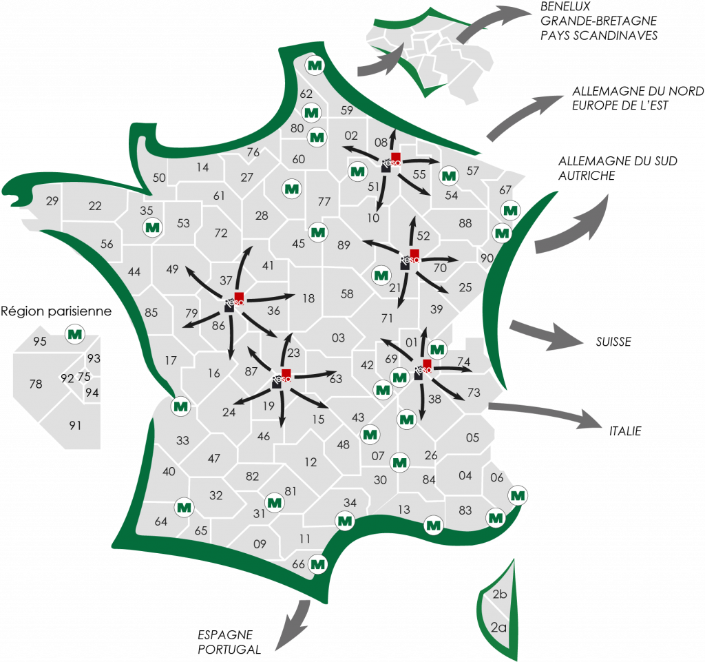 Notre réseau d'agences - Groupe Mazet